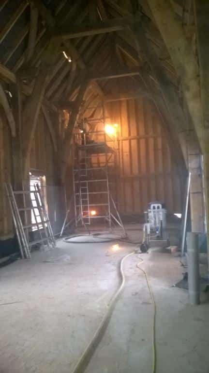 Beam Cleaning, Beam Stripping & Timber Blasting